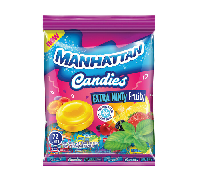 Manhattan Candies MINTY FRUIT (1 X 72'S) | Makro