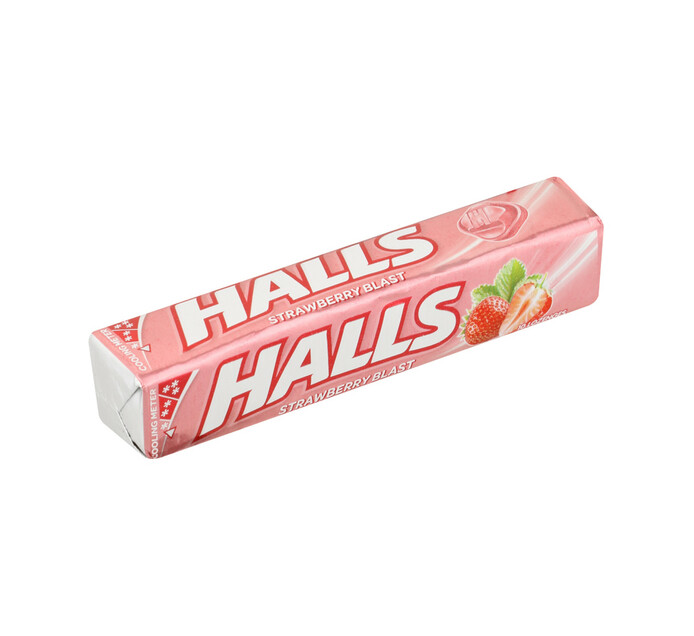 Halls Lozenges Strawberry Blast (33.5g x 18's) | Makro