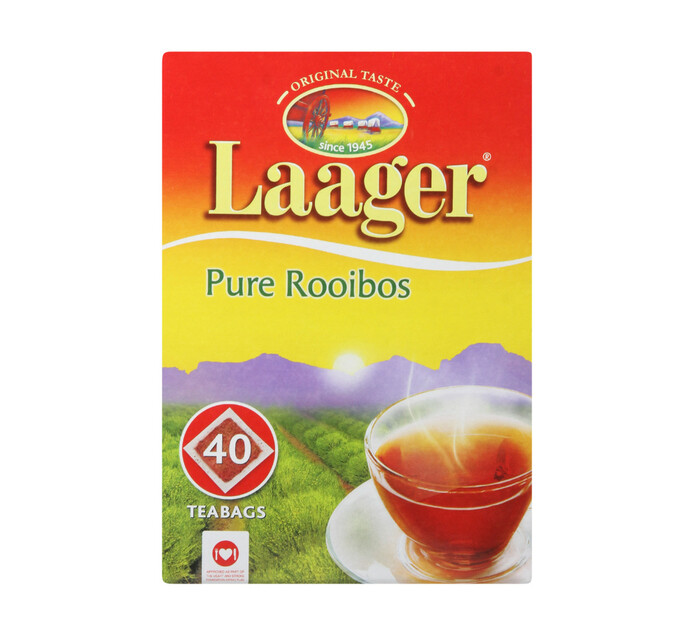 LAAGER ROOIBOS TEABAGS 40'S | Makro