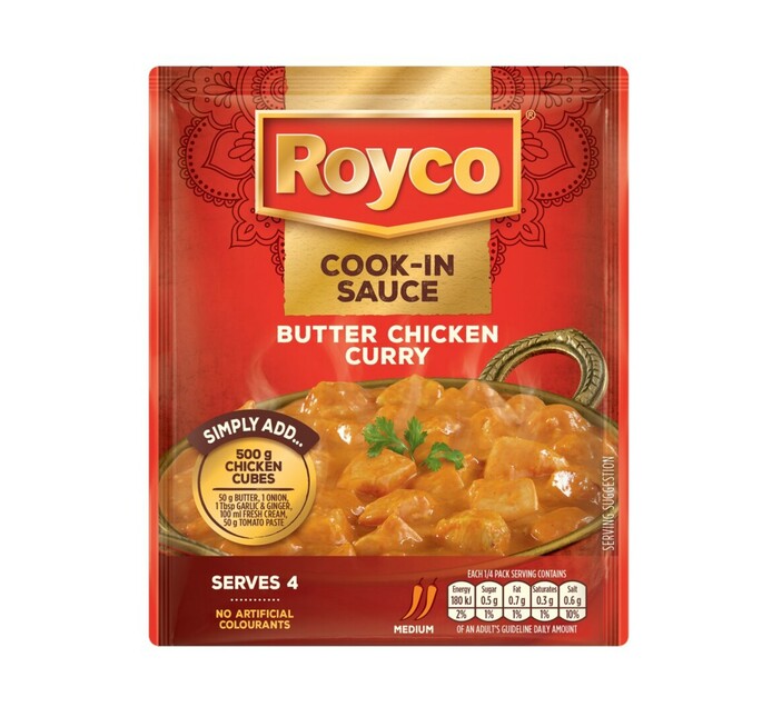 Royco Dry cook In Sauce Butter Chicken (1 x 41-50g) | Makro
