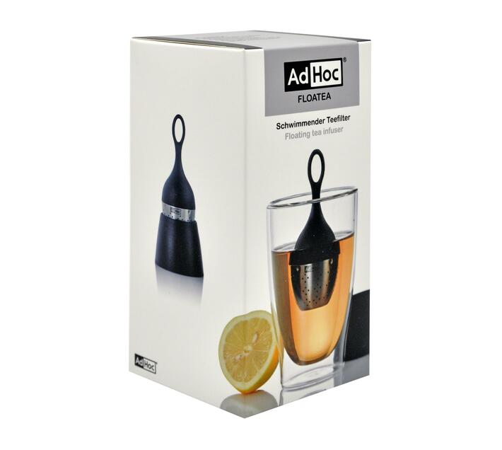 AdHoc Floating Tea Infuser: Black FLOATEA | Makro