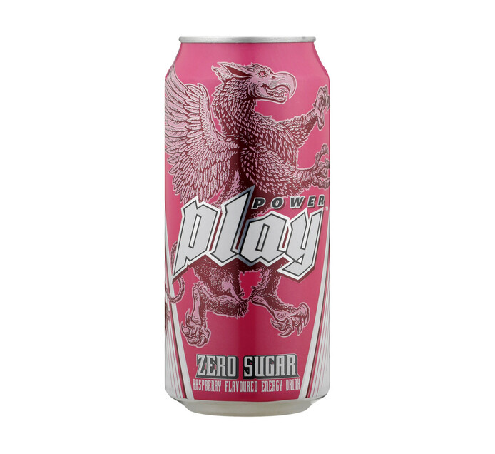 Play Energy Drink Raspberry (4 x 440ml) | Makro