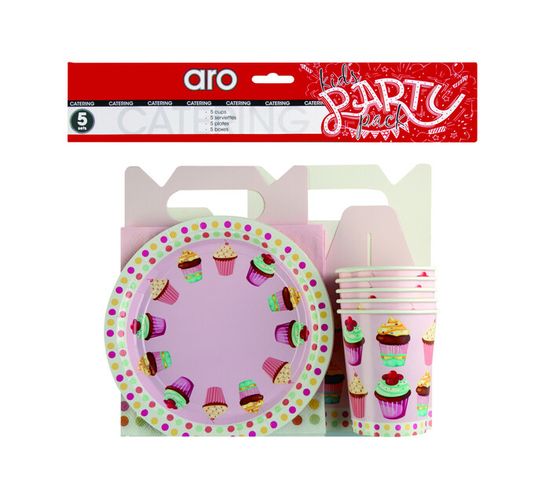 ARO KIDDIES PARTY PK 5'S, GIRLS C/CAKES | Makro