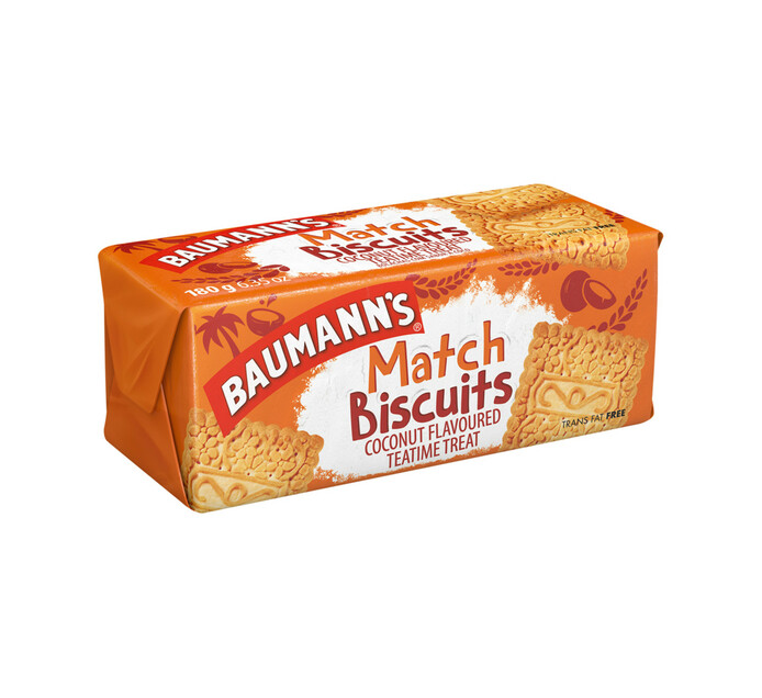 Baumann's Match Biscuits (12 x 180g) | Chocolate Moulded | Slabs ...