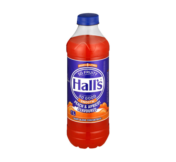 HALLS FRUIT BLEND 1LT, PCH/APRICOT | Makro