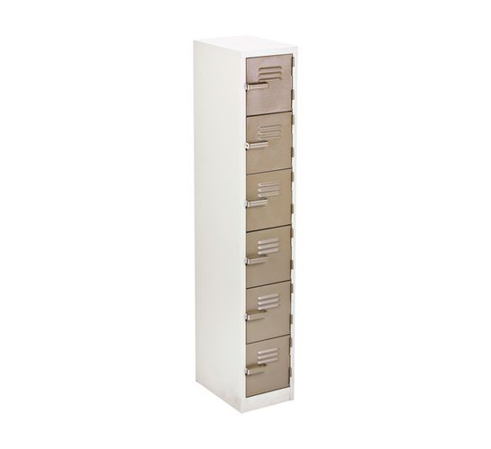 6-Tier Steel Locker | Makro