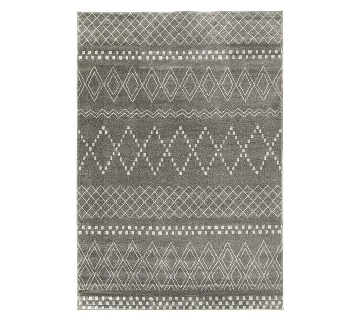 Rugs Original Tundra Diamond Inspired Grey 120 x 170 | Makro