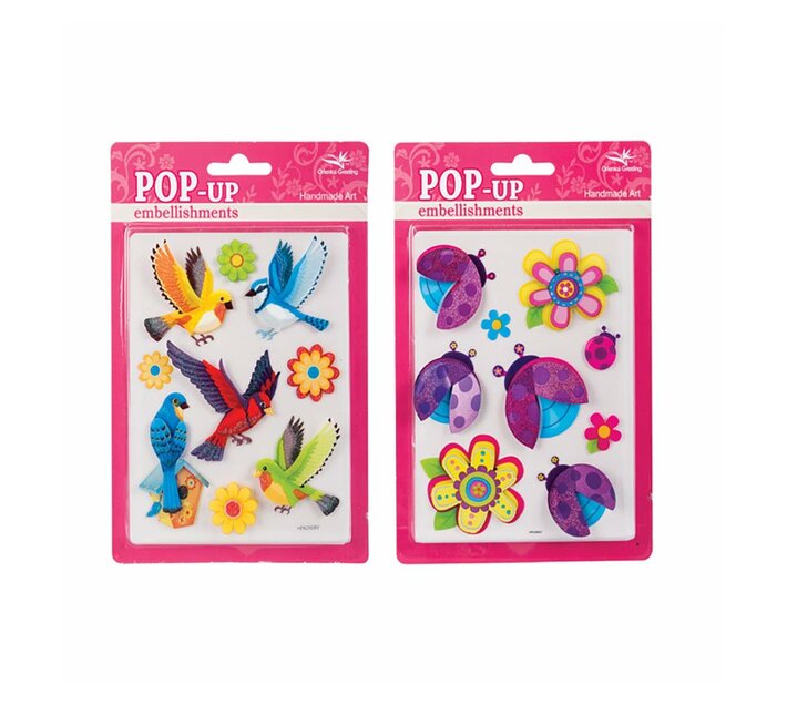 Dimensional Stickers (Pack of 2) | Makro