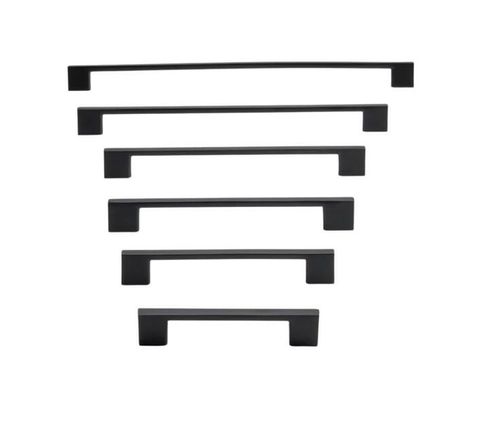 Strip Handle, Black, 160mm | Makro