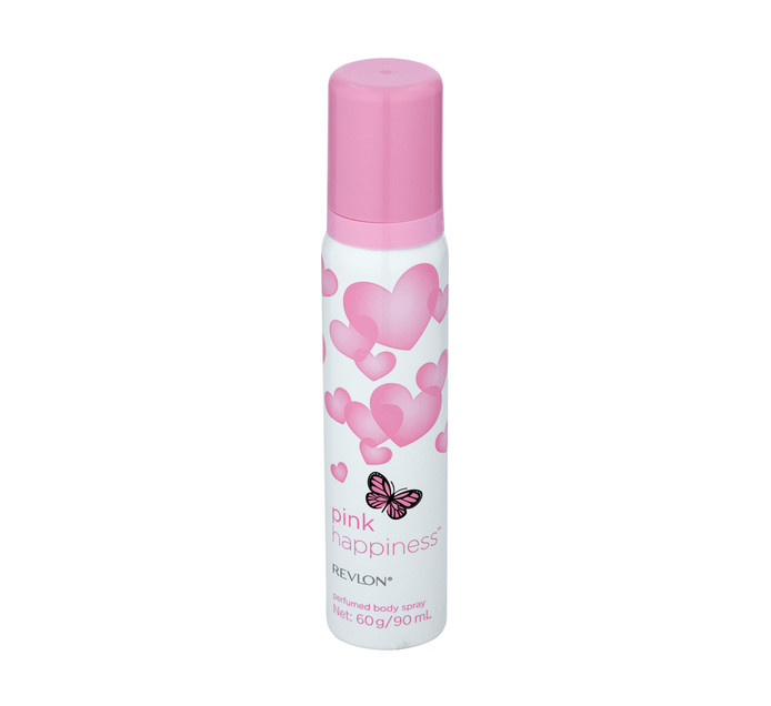 Revlon Body Spray Pink Happiness Ori (1 x 90ml) | Makro