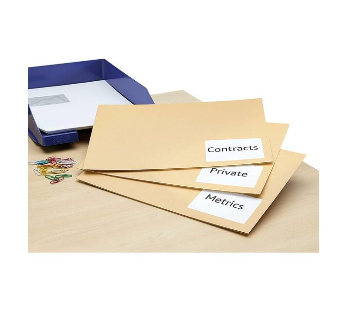 Amazon Basics Multipurpose Address Labels, 99.1mm x 67.7mm, 100 Sheets ...