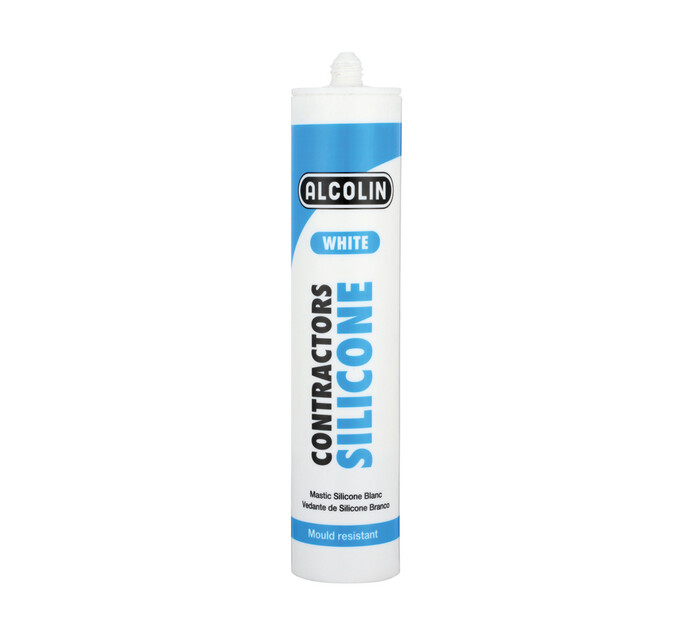 Alcolin 260 ml Contractors Silicone White | Makro