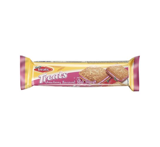 Tasty Treats Cream Biscuits Strawberry (48 x 80g) | Makro