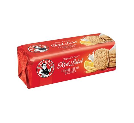 Bakers Red Label Biscuits Lemon Creams (12 x 200g) | Makro