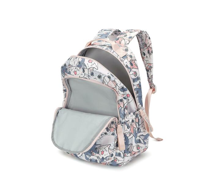 Student Totally Pawsome Cat Print Backpack | Makro