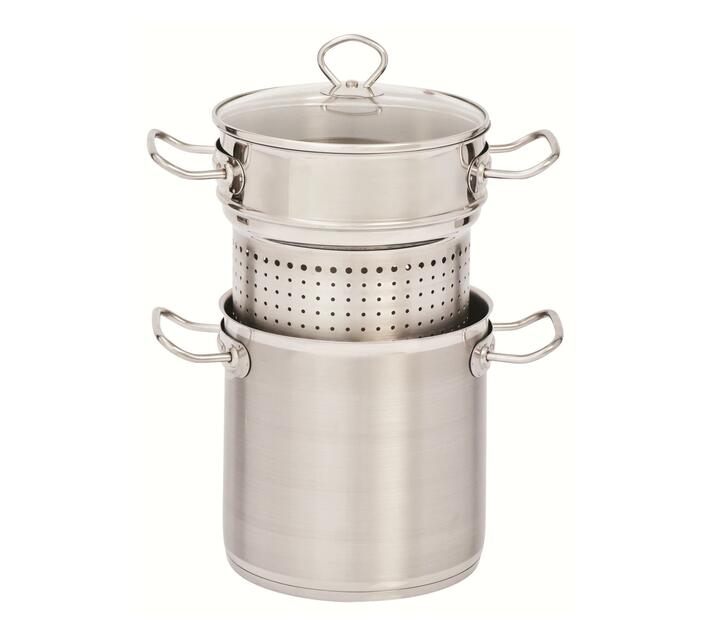 20cm Macarina Pasta Pot With Glass Lid | Makro
