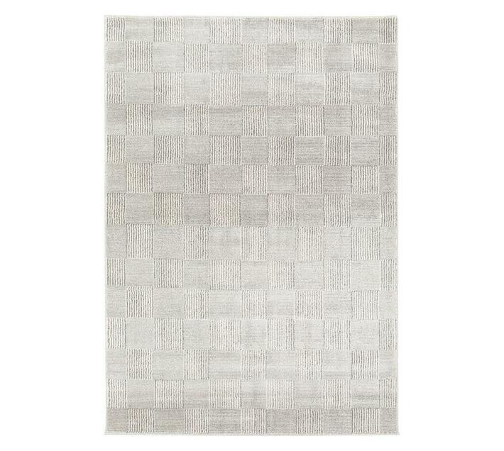 Rugs Original Tundra Block Design Two Tone Grey 200 x 290 | Makro