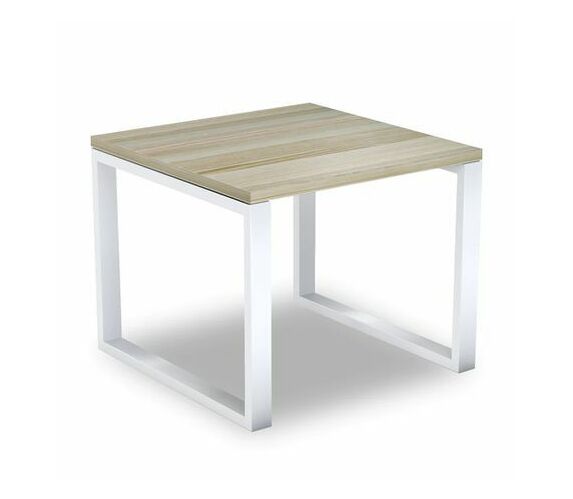 Stella Square Wood Top Side Table | Makro