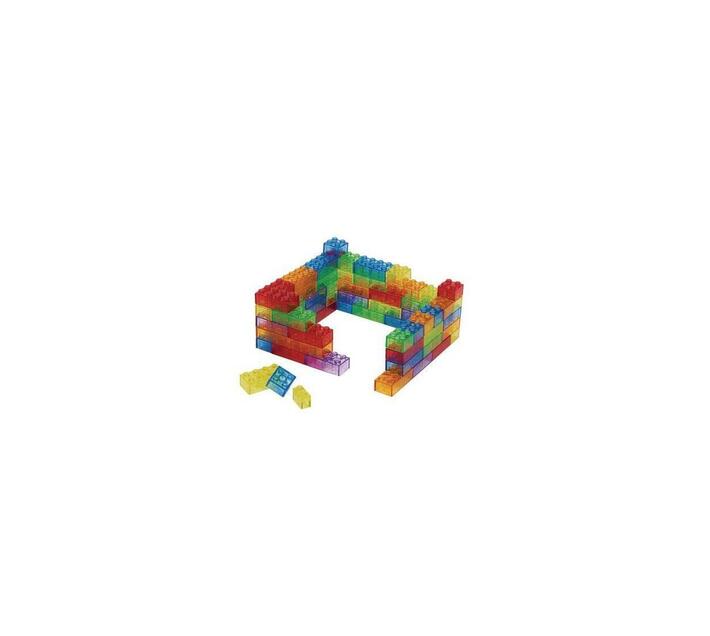 Transparent Large Building Blocks Bricks (90 Piece) | Makro