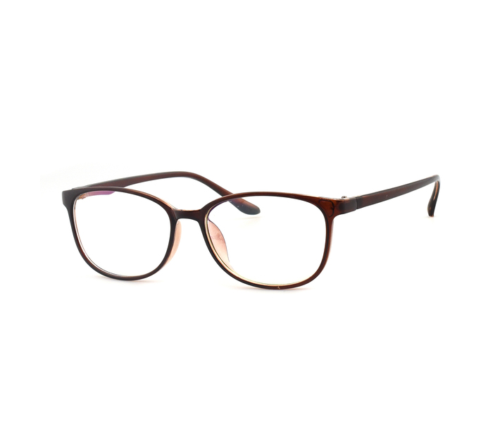 TROO™ Blue Light Blocking Clubmaster Glasses - Brown | Makro