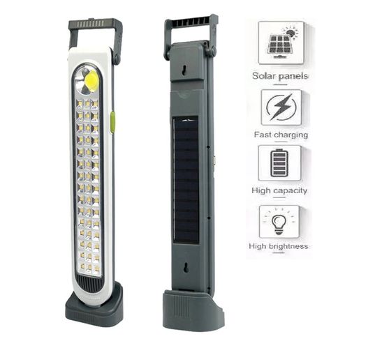 Multifunction Solar Rechargeable LED Light - (Loadshedding Light) | Makro