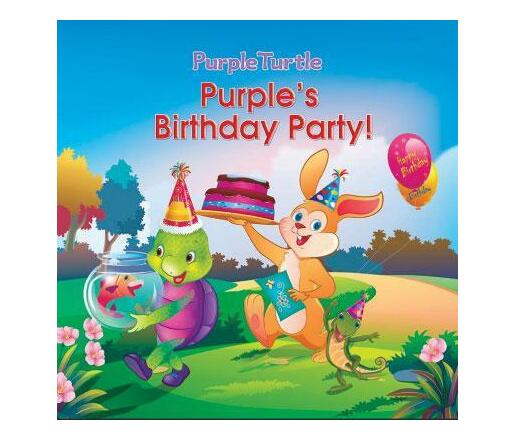 Purple Turtle Story Books (Purple`s Birthday Party!) | Makro