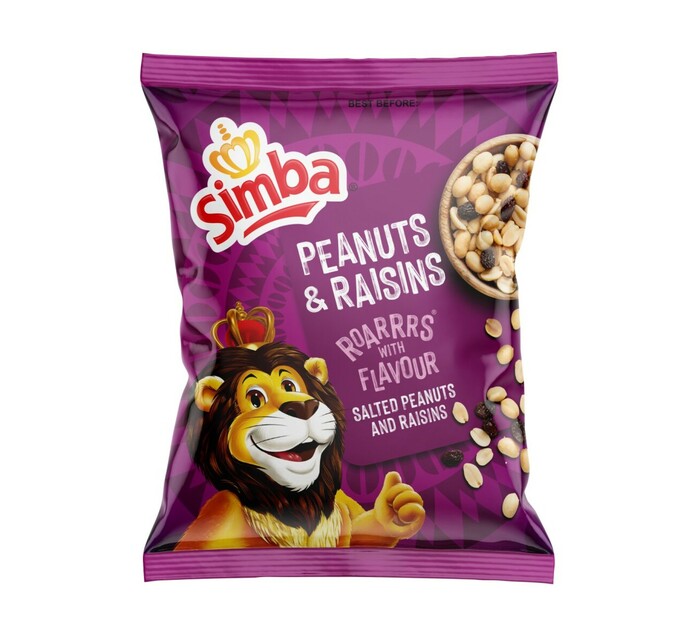 SIMBA PEANUTS & RAISINS 150G | Makro