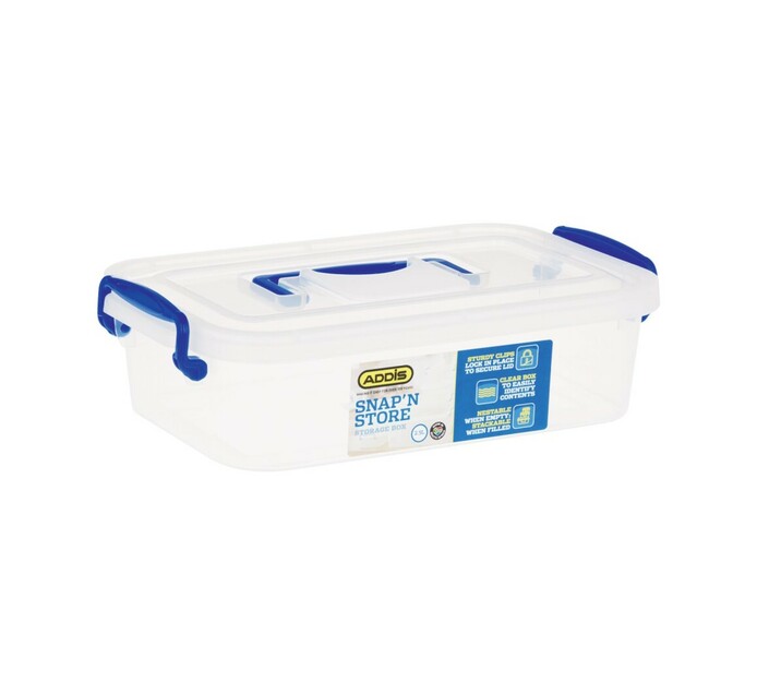 Addis 2.5L Snap & Store Storage Box | Makro