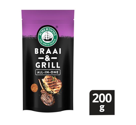 Robertsons Braai Spice Refill All-in-One (200 g) | Makro