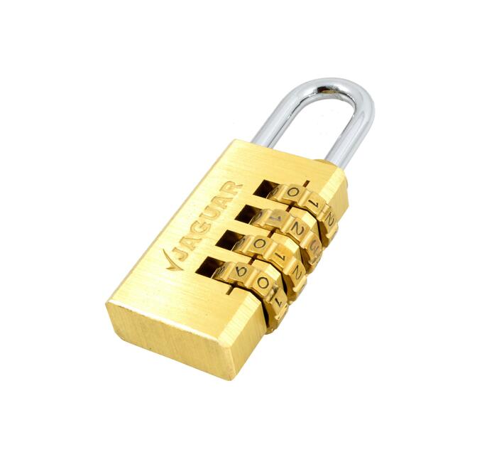 Jaguar 30mm Combination Padlock 4 Dial BR | Makro