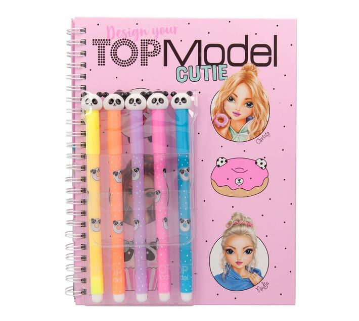Top Model Colouring Book With Felt Tip Pens Candy Cake | Makro