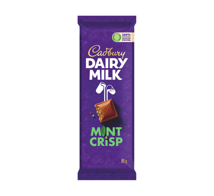 Cadbury Slabs Mint Crisp (1 x 80g) | Makro