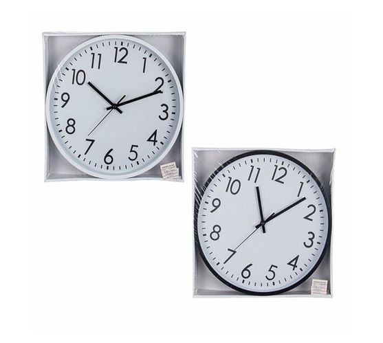 Wall Clock - 33cm (2 Pack) | Makro