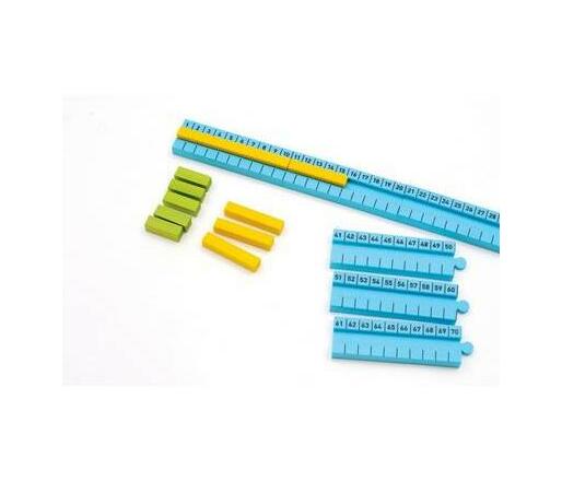 Numicon: 1-100cm Number Rod Track (Toy) | Makro