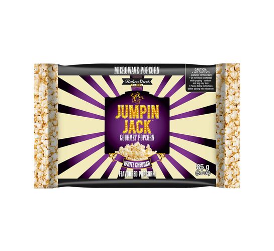 Jumpin Jack Microwave Popcorn White Cheddar (48 x 85g) | Makro