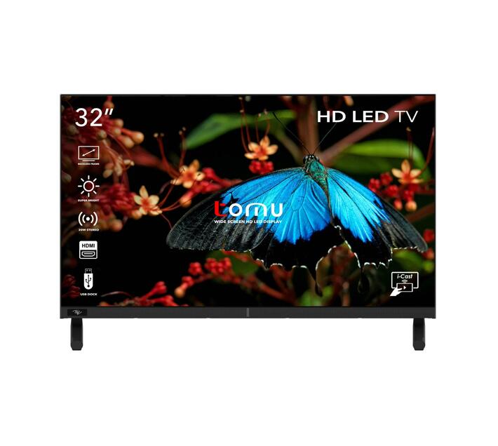 itel - 32 LED HD TV with i-Cast (HDMI/USB/VGA/AV) | Makro