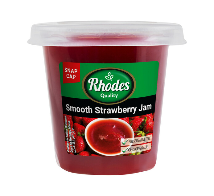 Rhodes Jam in Plastic Cup Strawberry (12 x 290g) | Makro