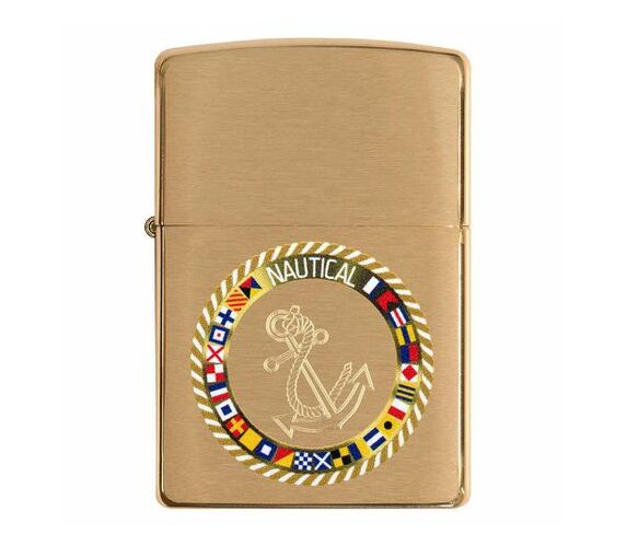 Zippo Lighter - Nautical Flags Design | Makro