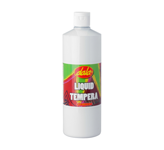 Dala 500 ml Ready Mix Tempera Paint White | Arts & Crafts | Arts ...