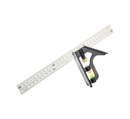 GRIP COMBINATION SQUARE RULE 300MM | Makro