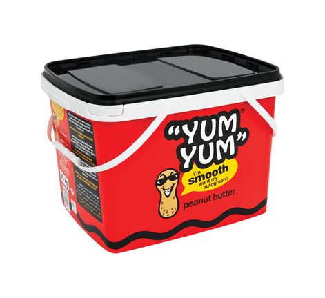 Yum Yum Peanut Butter Bucket Smooth (1 x 20kg) | Makro