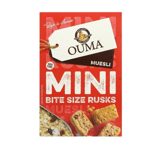 Ouma Mini Bite Size Rusks Muesli (12 x 200g) | Makro