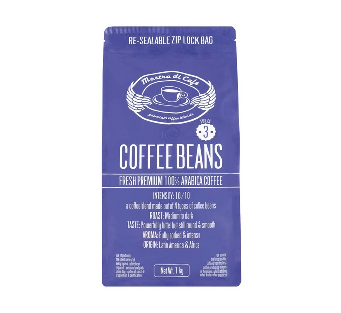 Mostra Di Cafe Coffee Beans Forza No.3 (6 x 1kg) | Makro