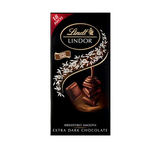 Lindt Lindor Chocolate Slabs Dark 60% (1 x 100g) | Makro
