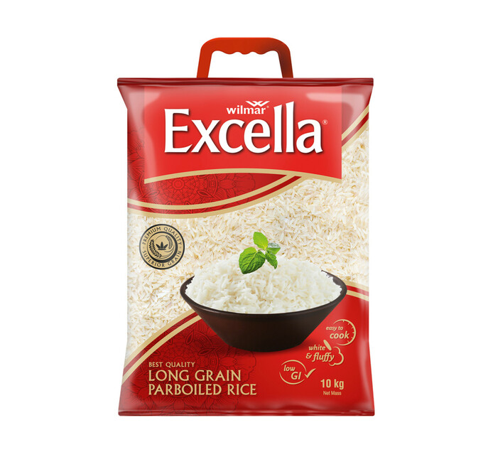 Excella Parboiled Rice (1 x 10kg) | Makro