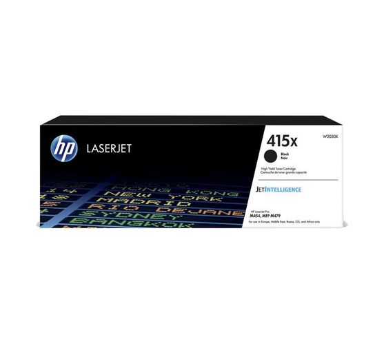 HP 415X Black Toner Cartridge 7,500 Pages Original W2030X Single-pack ...