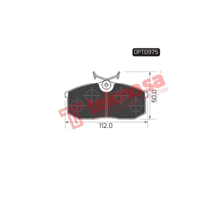 Optima Brake Pad Set - OPT0975 | Makro