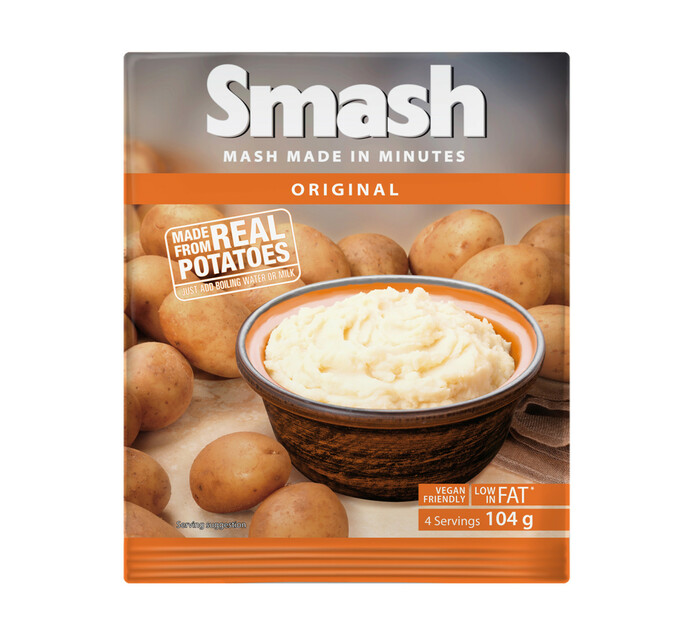 Smash Instant Mash Potato Original (10 x 104g) | Makro