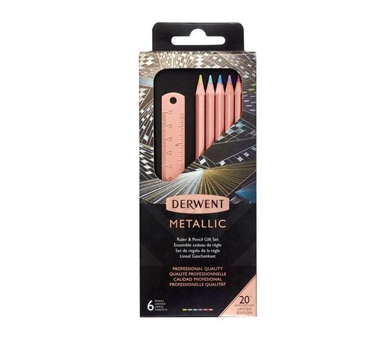 Metallic Copper Ruler Set | Makro