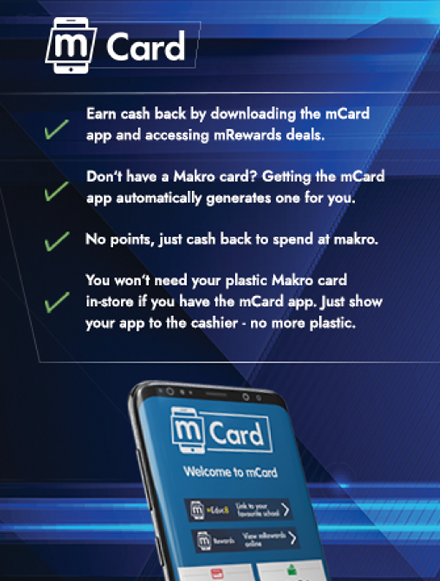 Makro's mCard Rewards Program | Earn Rewards & Save | Makro Online Site